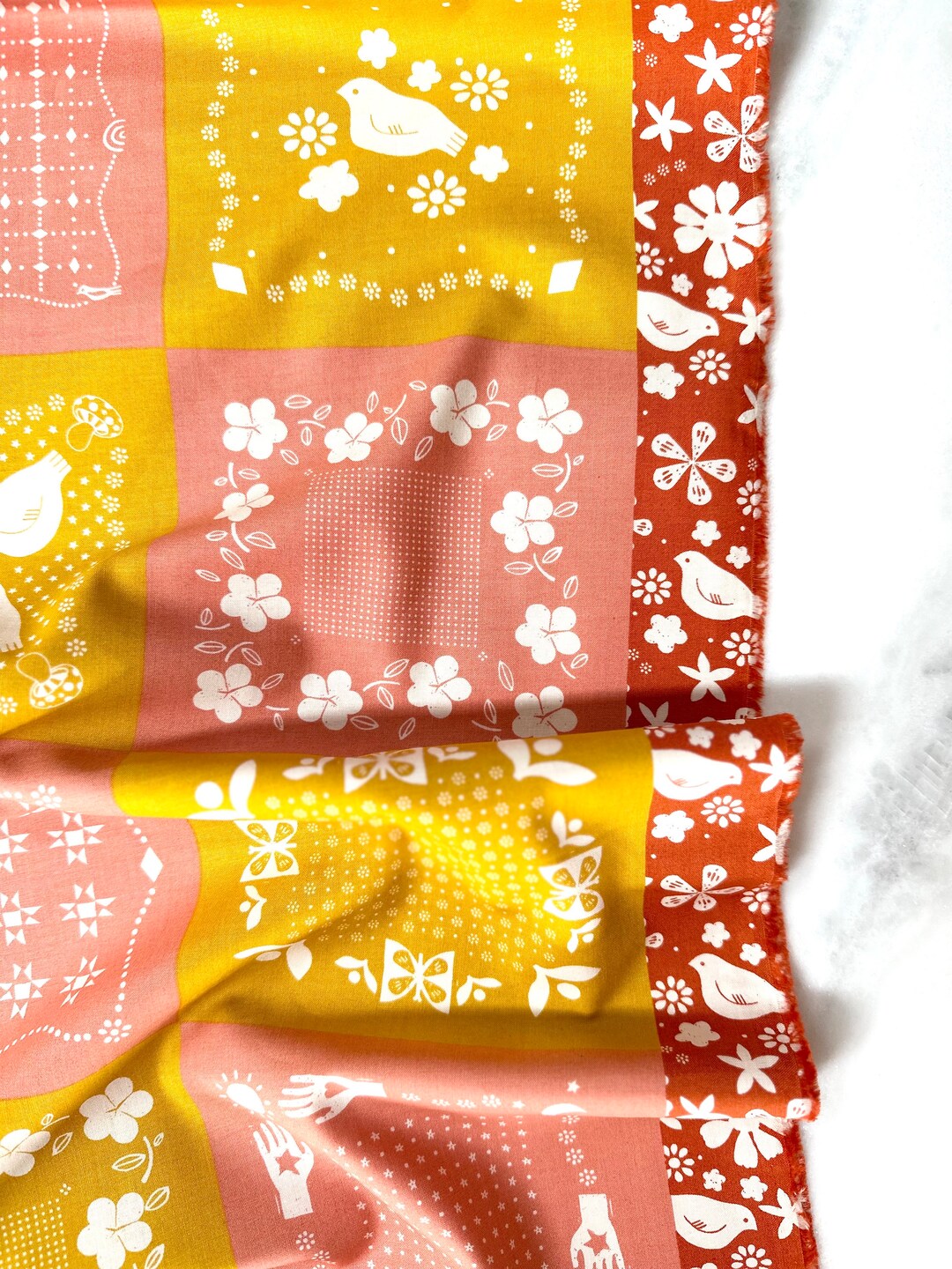 Sugar Maple Panel | Goldenrod | Ruby Star Society Fabric - Etsy