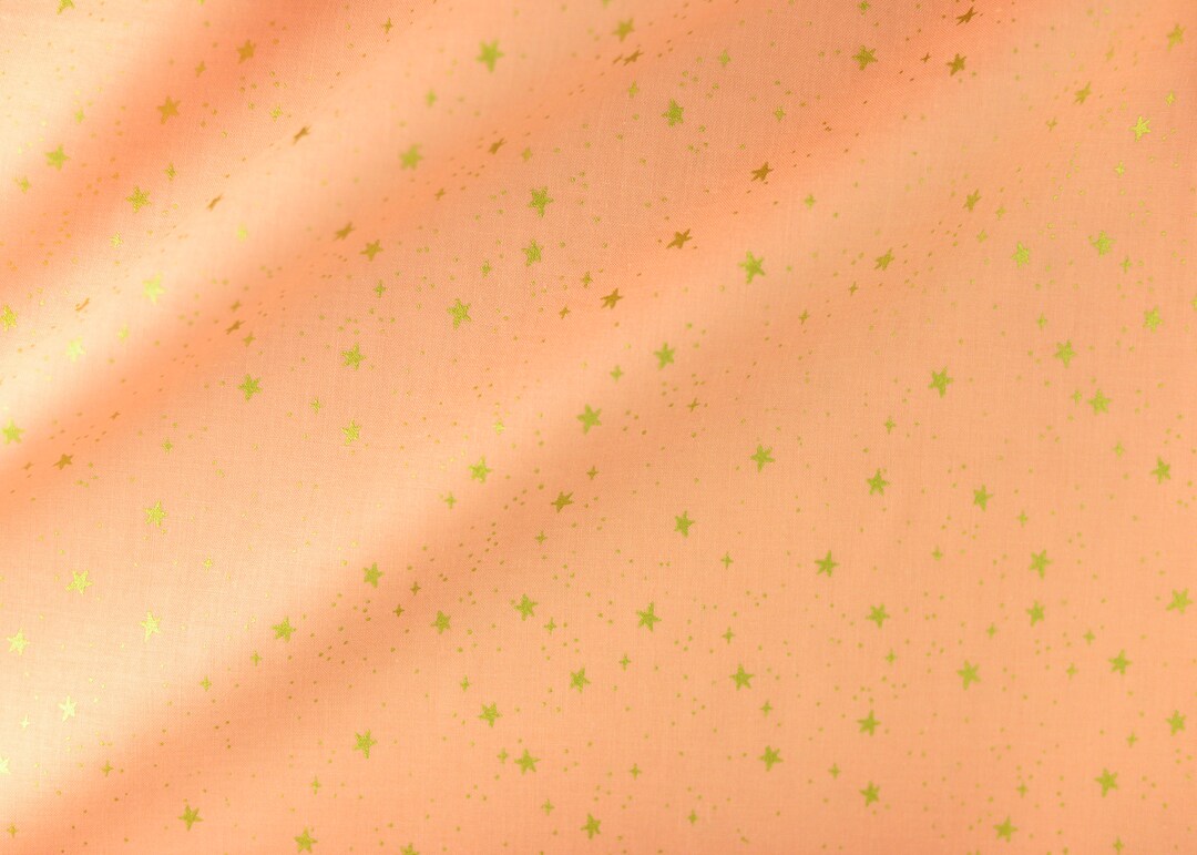 Primavera Peach Metallic Stars Rifle Paper Co - Etsy