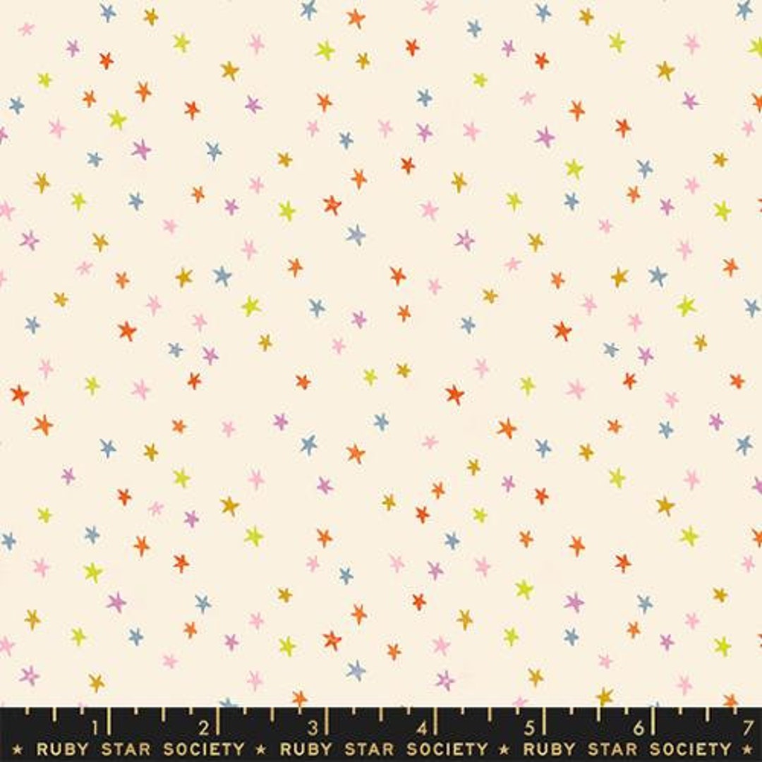 Starry Mini | Multi | Ruby Star Society Fabric - Etsy