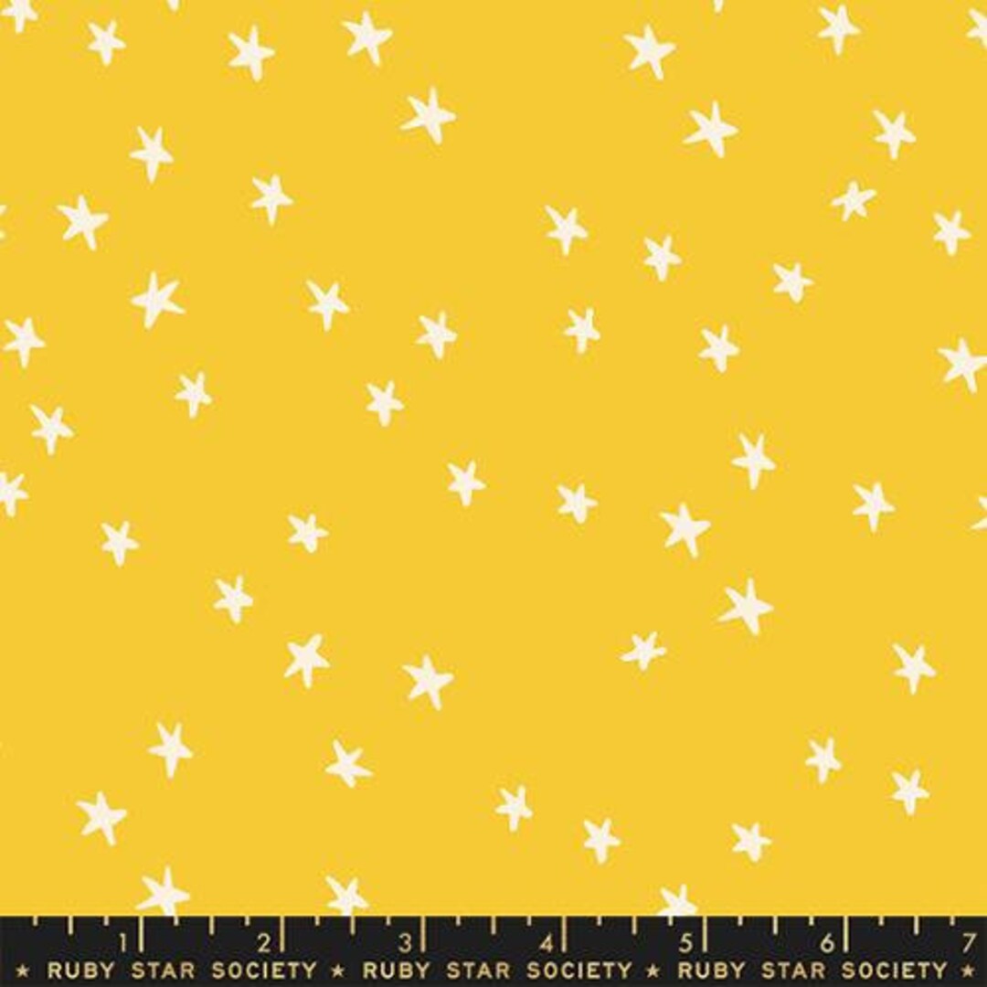 Starry | Sunshine | Ruby Star Society Fabric - Etsy