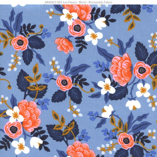 Les Fleurs by Rifle Paper Co for Cotton and Steel Birch Print - Etsy