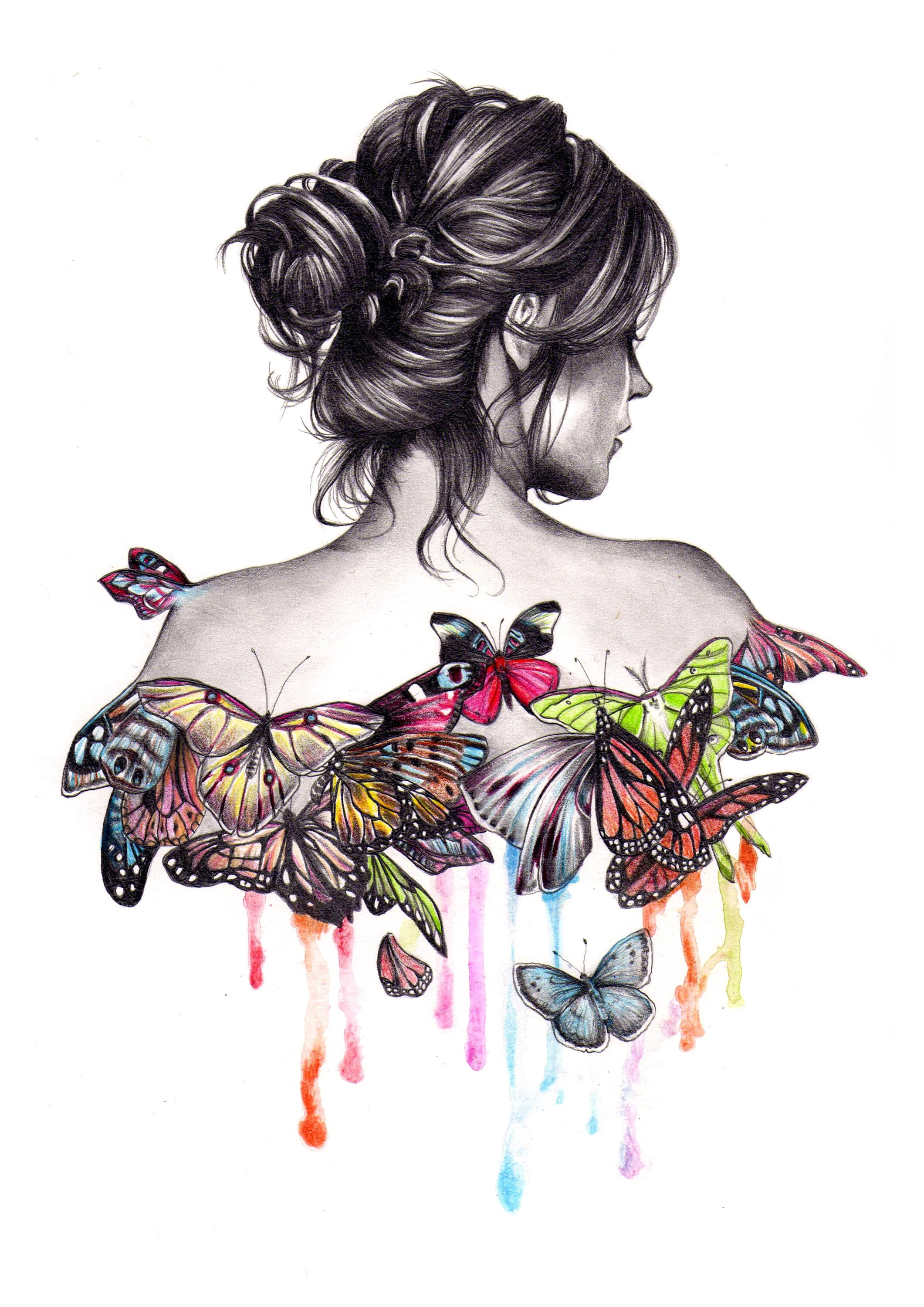 Butterfly Effect signed Art Print - Etsy