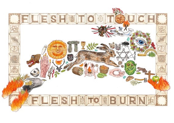 The Wicker Man 1973 signed Art Print | Etsy