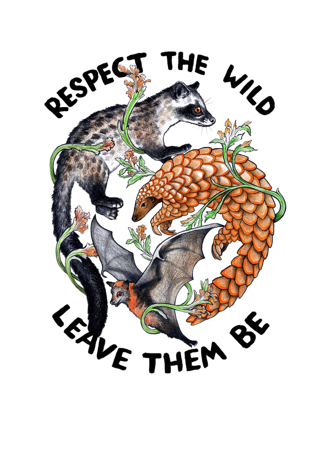 Respect the Wild (signed Art Print) - Etsy