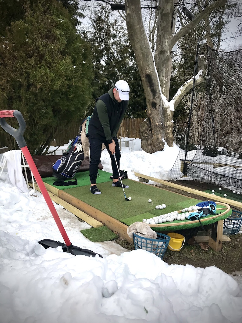 Outdoor Golf Training Platform Master Your Swing in - Etsy