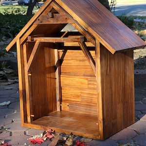 Large Outdoor Nativity Stable, Wooden Nativity Manger, Custom Nativity ...