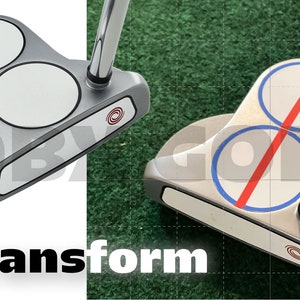 Golf Putter Alignment Sticker - Improve Your Putting With Center Line ...