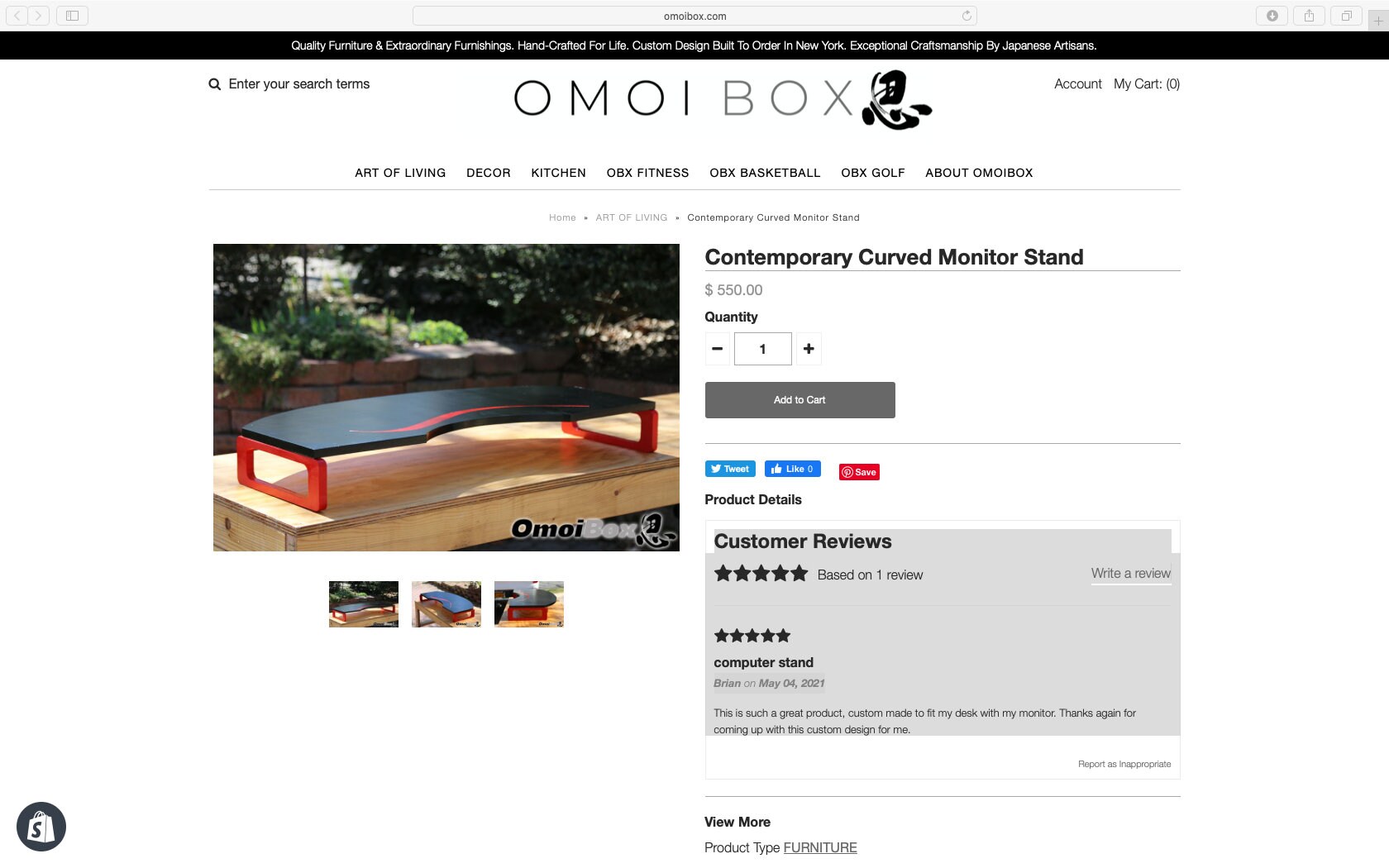 Wood Monitor Stand Riser | Curved Monitor Riser for Desk | Computer ...