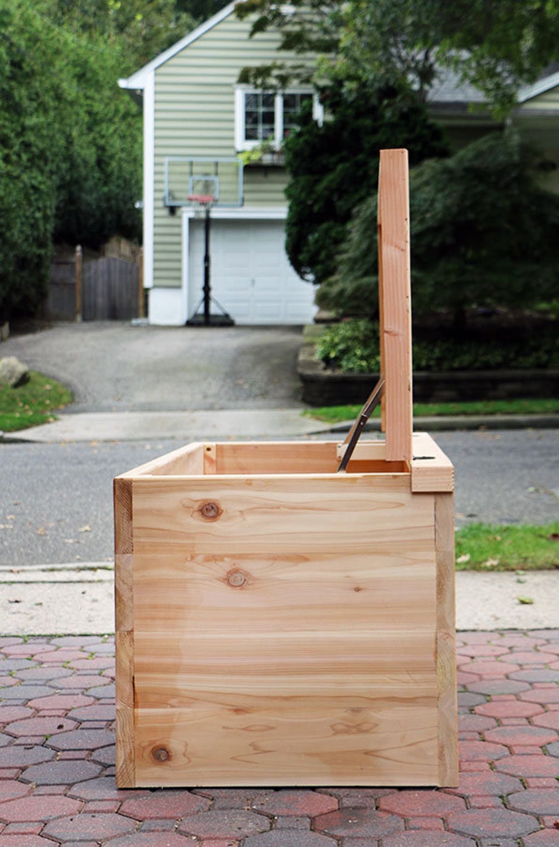 Outdoor Cedar Storage Benches Cedar Chest for Storage Custom Storage ...