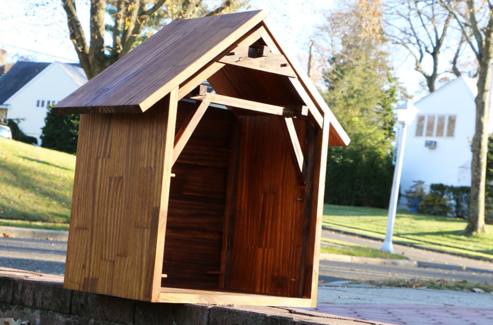 Large Indoor Nativity Stable, Wooden Nativity Manger, Custom Nativity ...