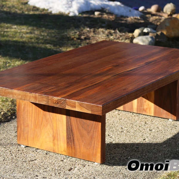Walnut Coffee Table - Etsy