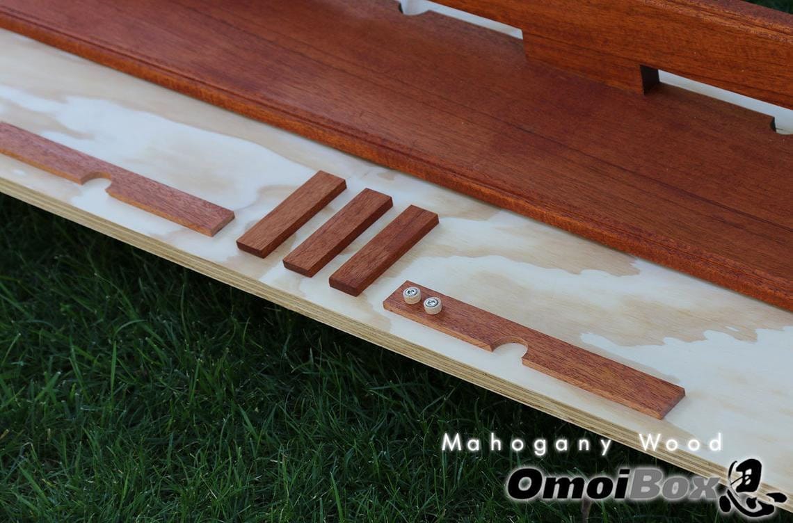 Mahogany Wood Floating Soundbar Shelf Sound Bar Stand Soundbar Wall ...