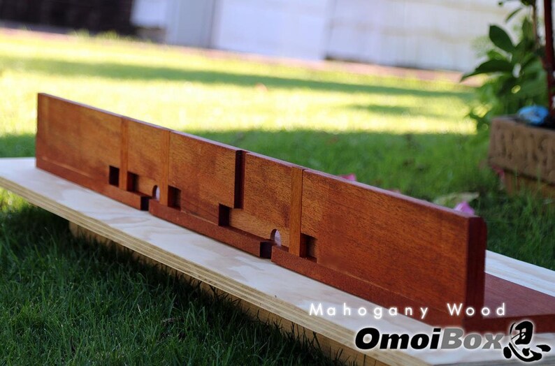 Mahogany Wood Floating Soundbar Shelf Sound Bar Stand Soundbar Wall ...