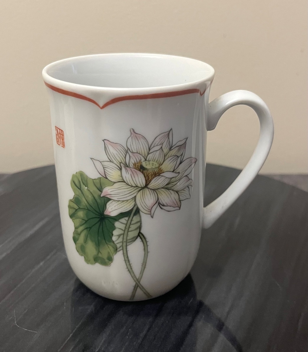 Vintage Flower Cup Floral Design Coffee Cup Porcelain Flower Cup ...