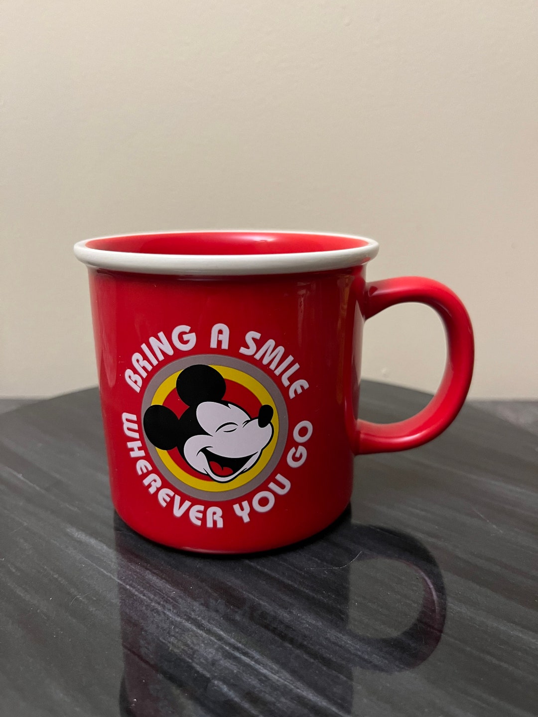 Disney Mickey Mouse Mug Disney Mickey Mouse Cup Vintage Disney Mug ...