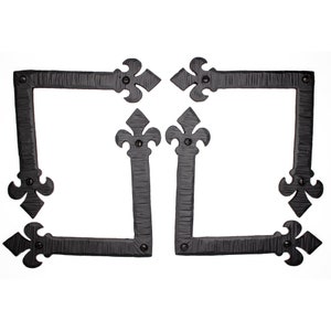 2 Pack 6 Forged Decorative L Corner Bracket Right Angle Brace - Etsy