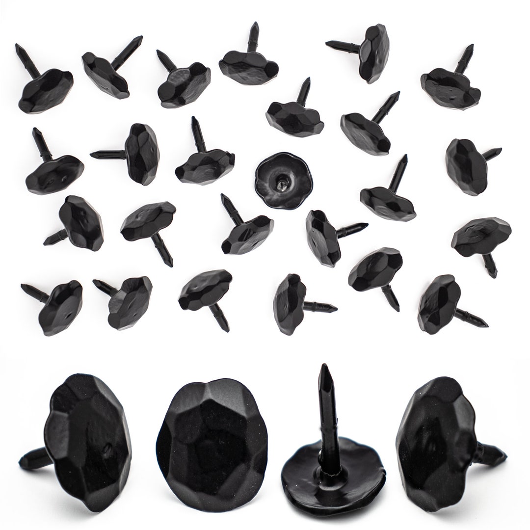 25 Pack 0.75 Iron Clavos Decorative Nail Stud Tacks for Barn Doors ...