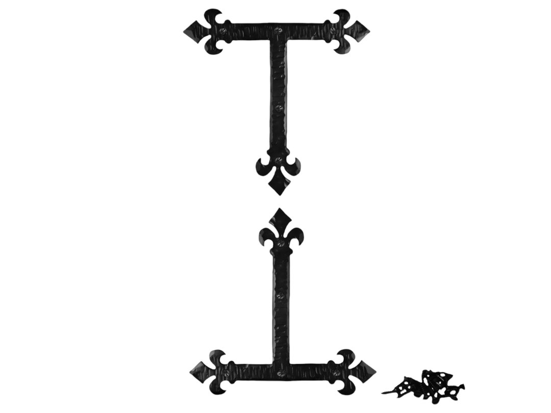 2 Pack 7 Forged Decorative T Corner Bracket Right Angle - Etsy