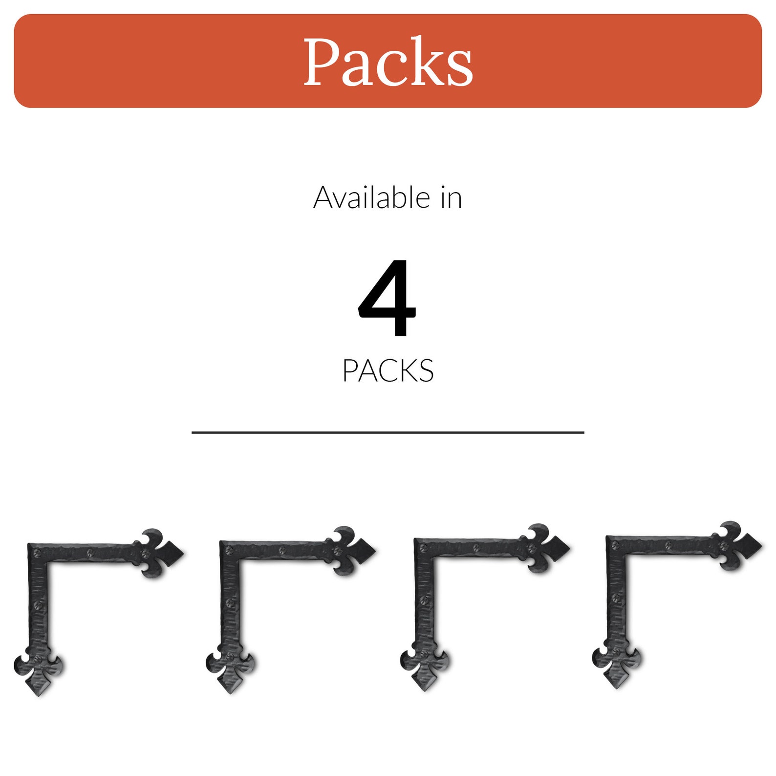 2 Pack 6 Forged Decorative L Corner Bracket Right Angle Brace - Etsy