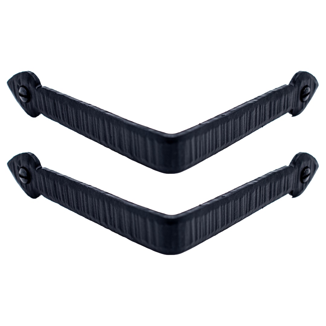 2 Pack 3.5" Forged Decorative Angular Corner Protector Bracket, Table ...