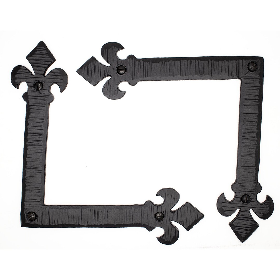 2 Pack 6 Forged Decorative L Corner Bracket Right Angle Brace - Etsy