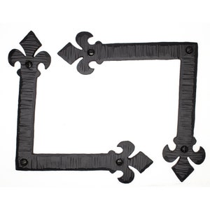 2 Pack 6 Forged Decorative L Corner Bracket Right Angle Brace - Etsy