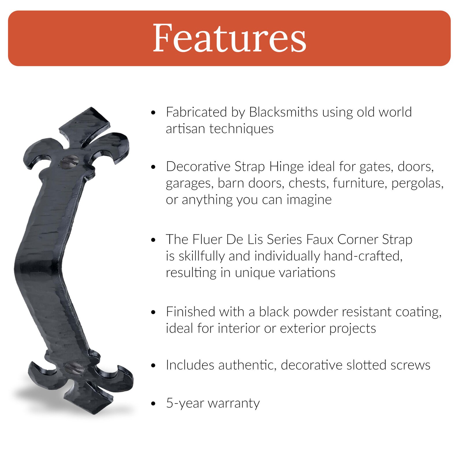 2 Pack 3.5 Forged Decorative Angular Corner Protector - Etsy