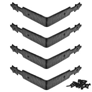 2 Pack 6 Forged Decorative Angular Corner Protector - Etsy