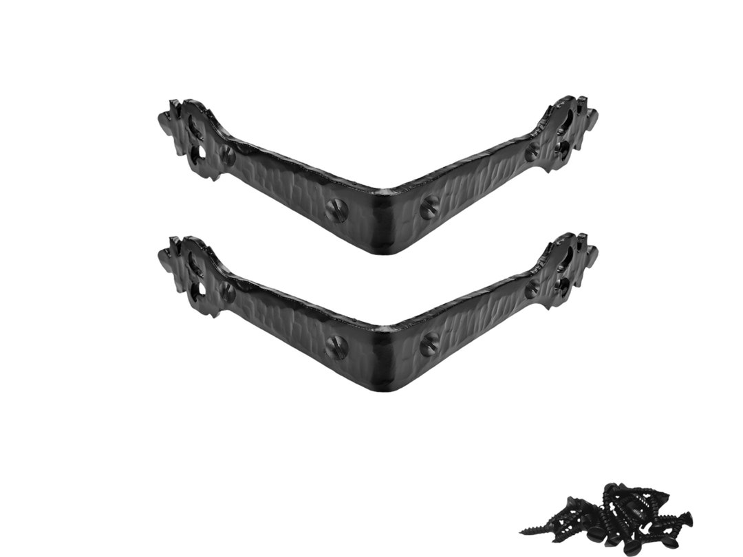 2 Pack 3.5 Forged Decorative Angular Corner Protector - Etsy
