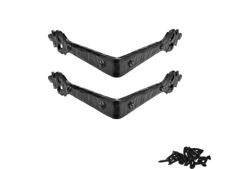 2 Pack 3.5 Forged Decorative Angular Corner Protector - Etsy
