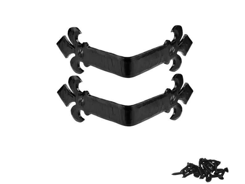 2 Pack 3.5 Forged Decorative Angular Corner Protector - Etsy