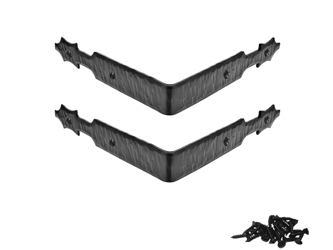 2 Pack 6 Forged Decorative Angular Corner Protector - Etsy