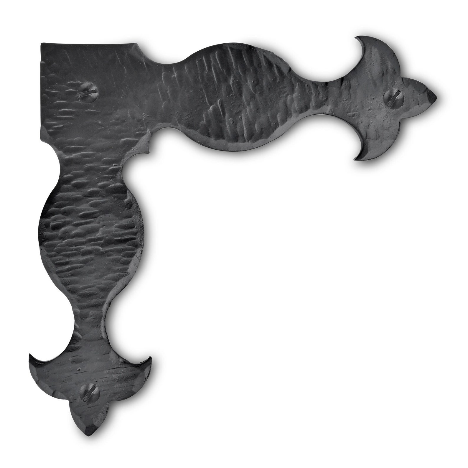 2 Pack 6.75 Forged Decorative L Corner Bracket Right - Etsy España