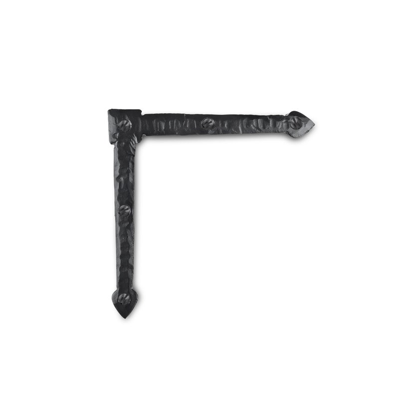 2 Pack 3.5 Forged Decorative L Corner Bracket Right Angle - Etsy