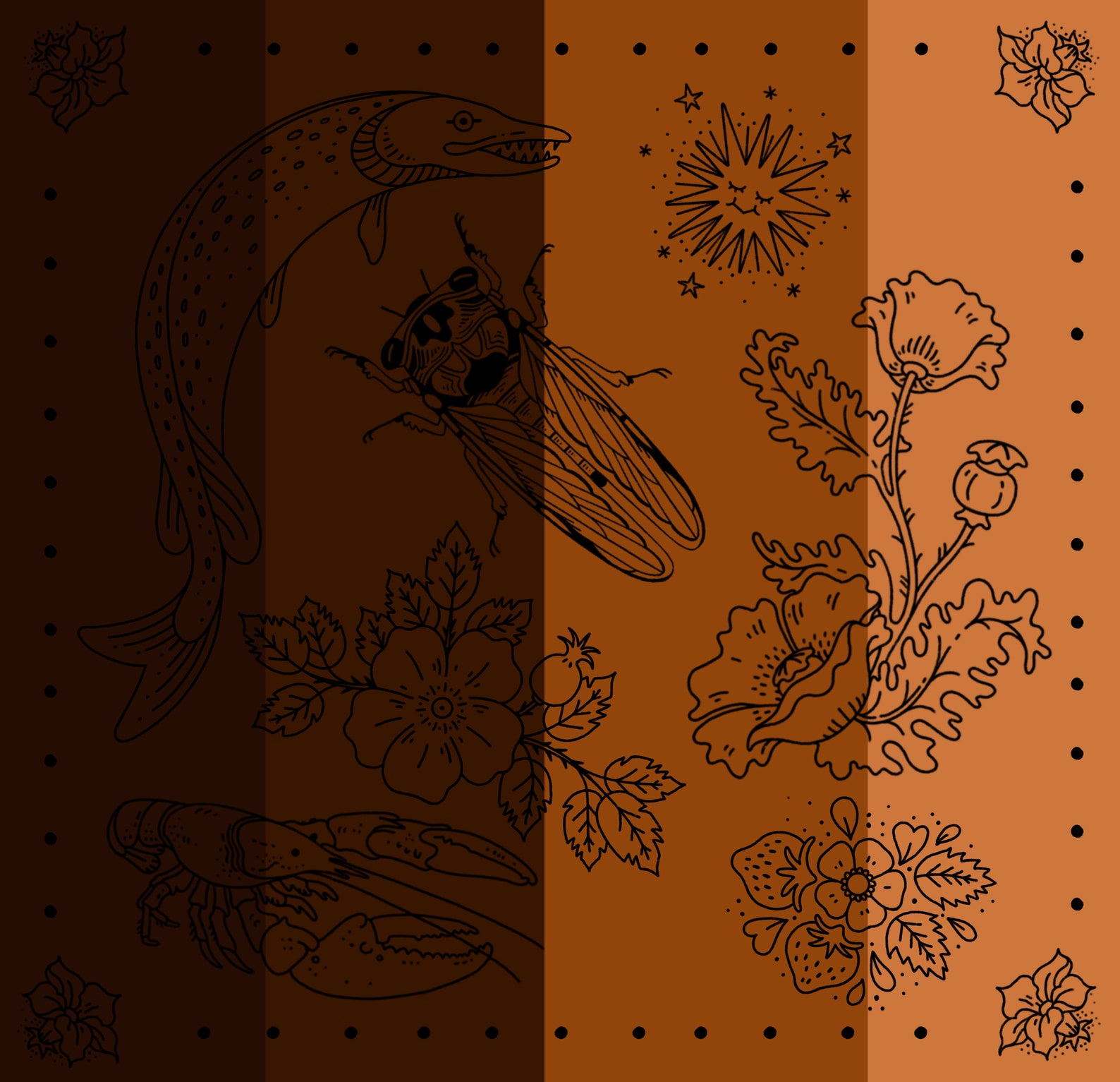 Poppy Tattoo Flash - Etsy