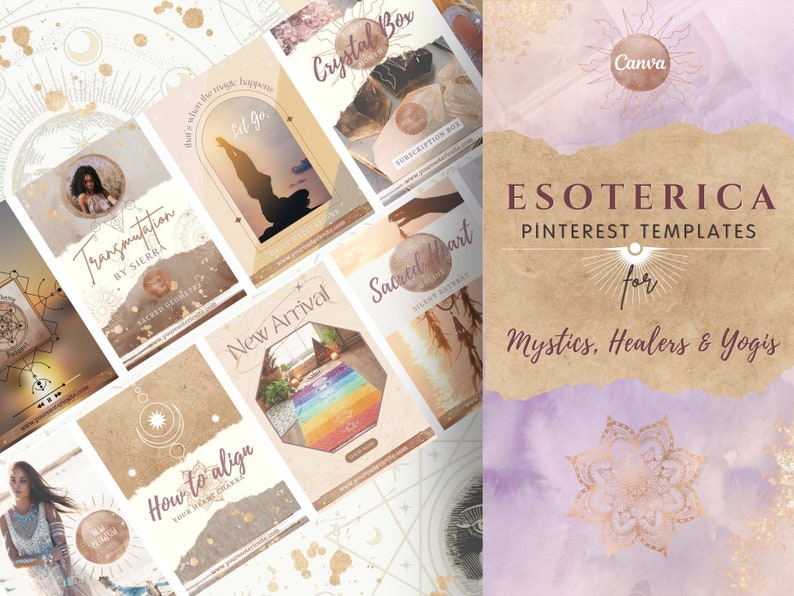 Esoteric Templates, Mystic, Yoga Templates, Spiritual Healer Business ...