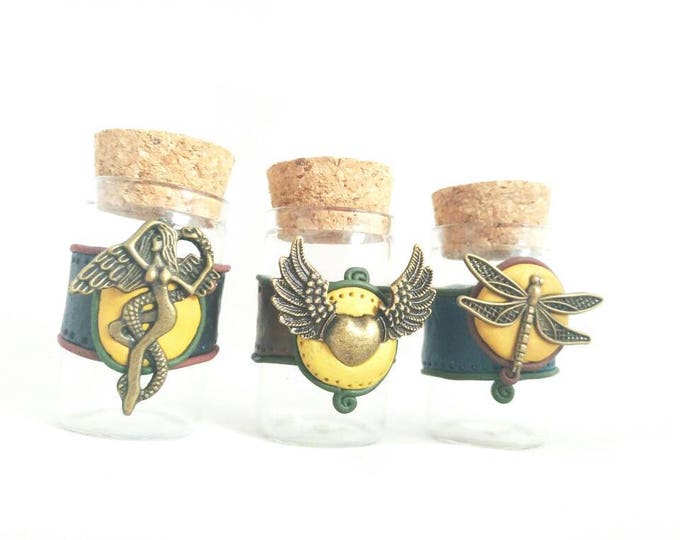 3 Special Glass Tins Small Rapé Snuff Weed Tin. Container for Rapé ...