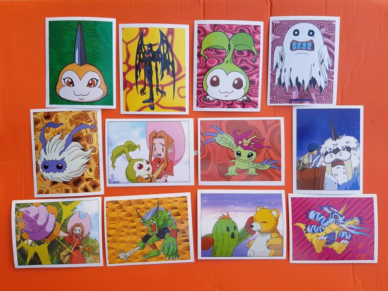 Digimon Stickers Collection Panini Italy Original 2000 First - Etsy