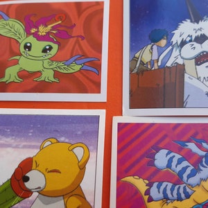 Digimon Stickers Collection Panini Italy Original 2000 First - Etsy