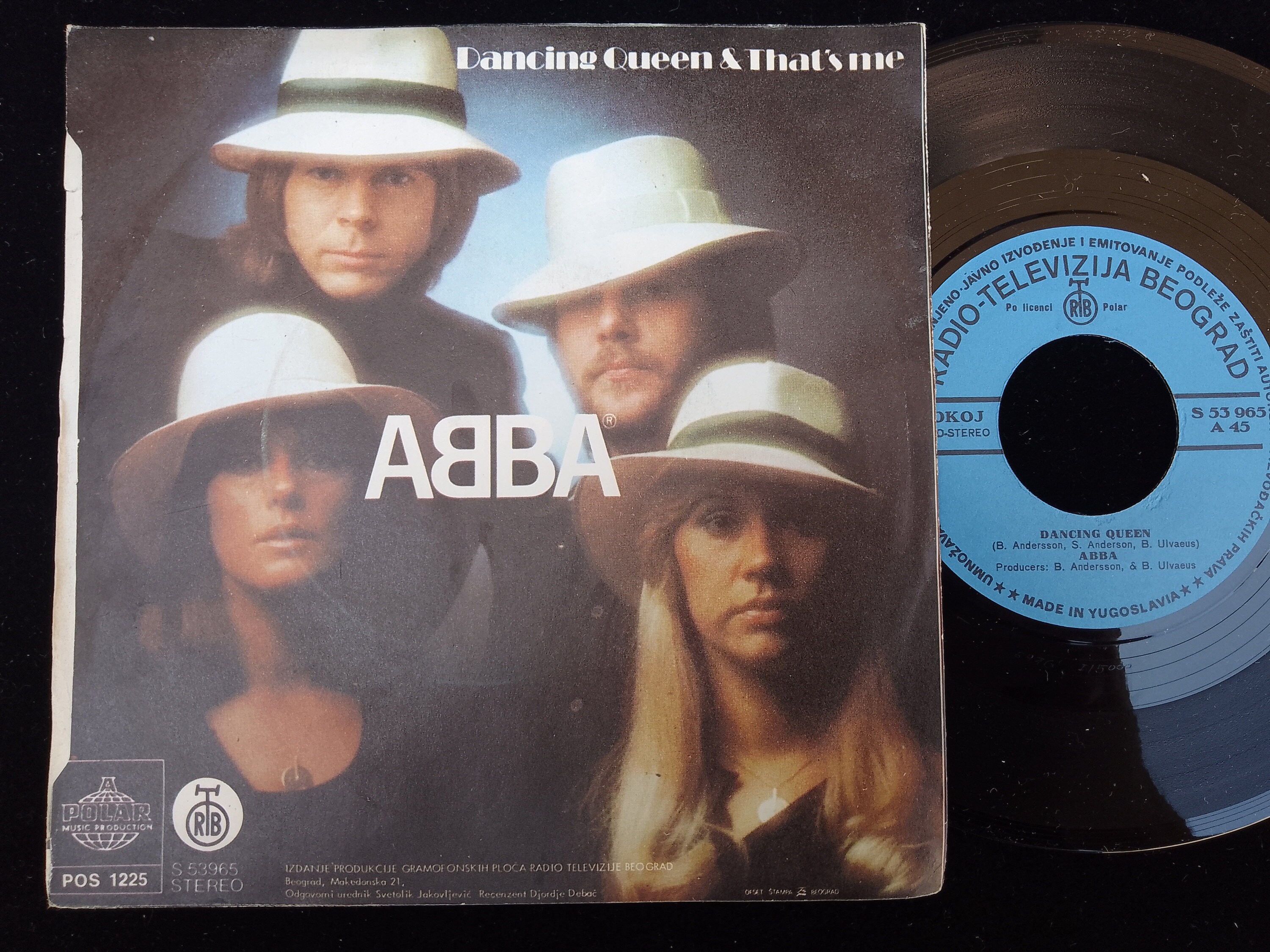 Abba Dancing Queen Album Cover