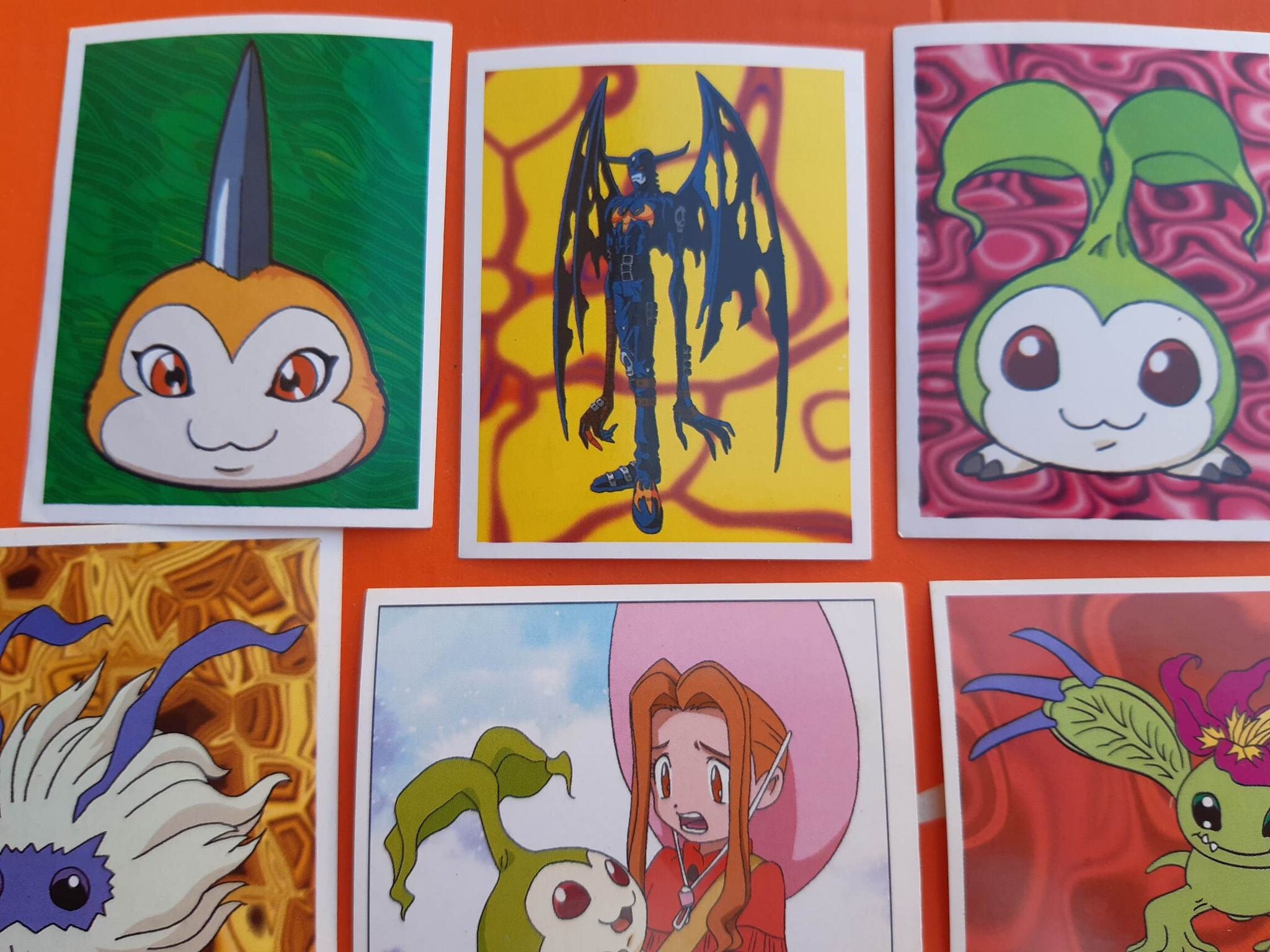 Digimon Stickers Collection Panini Italy Original 2000 First - Etsy
