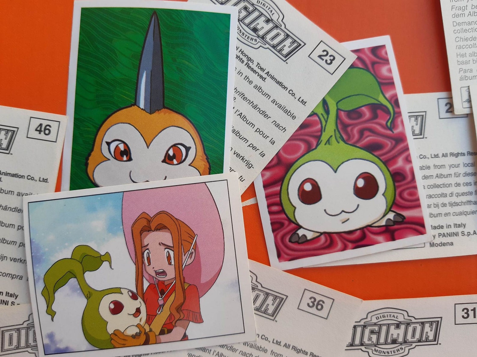 Digimon Stickers Collection Panini Italy Original 2000 First - Etsy
