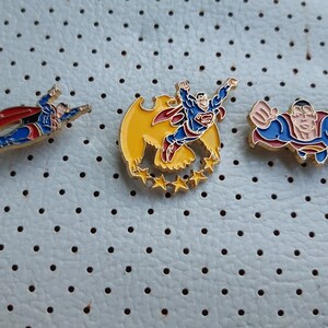 Superman Vintage Pins Collection Clark Kent Superhero Man Of - Etsy