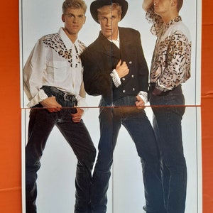 Big Fun Stickers Smash Hits 1990 4 Puzzle Stickers Original - Etsy