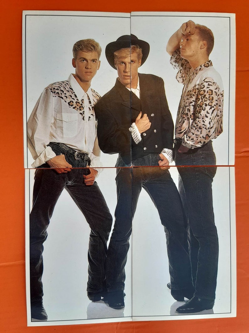 Big Fun Stickers Smash Hits 1990 4 Puzzle Stickers Original - Etsy