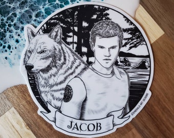 Jacob Sticker - Etsy