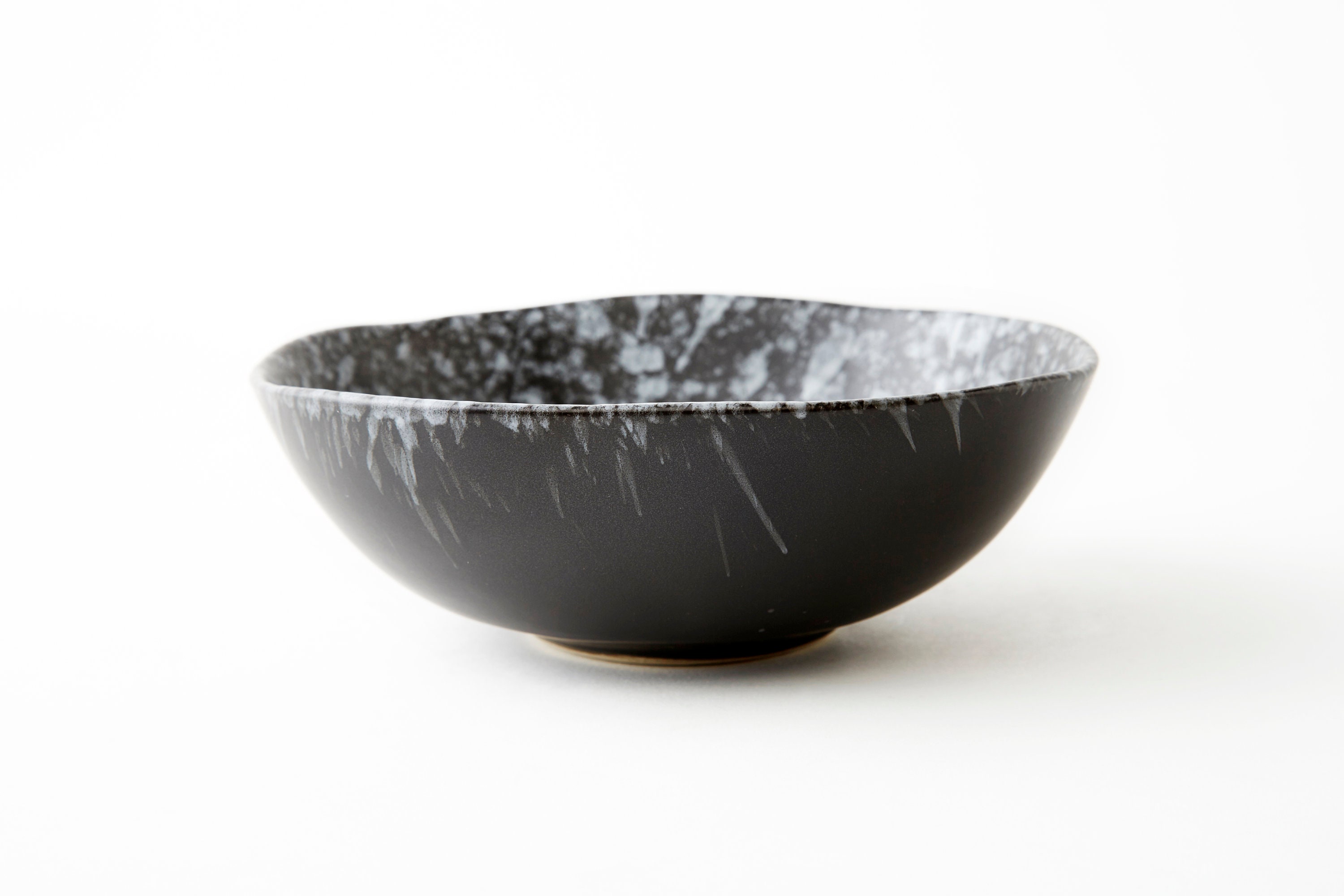 Freeform Salad Bowl 9 Inches Diameter- Granite Collection - Etsy