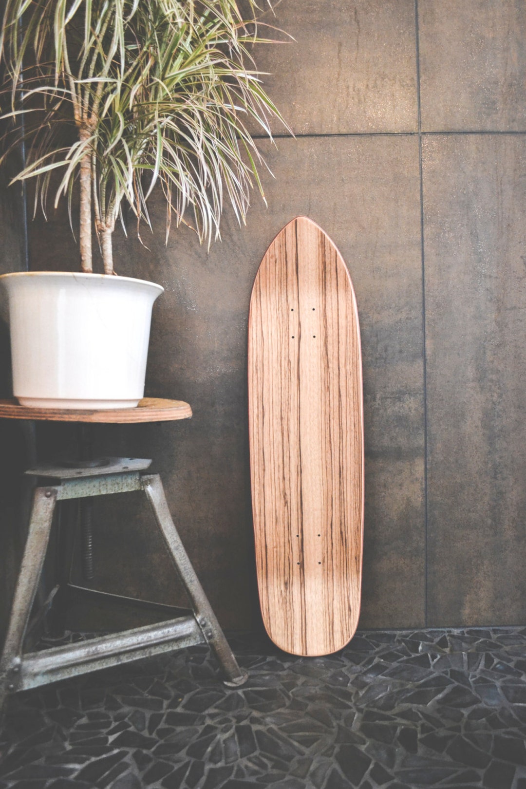 Skateboard, Bowl Cruiser, Cruiser, Skateboard Made of Wood, Zebrano ...