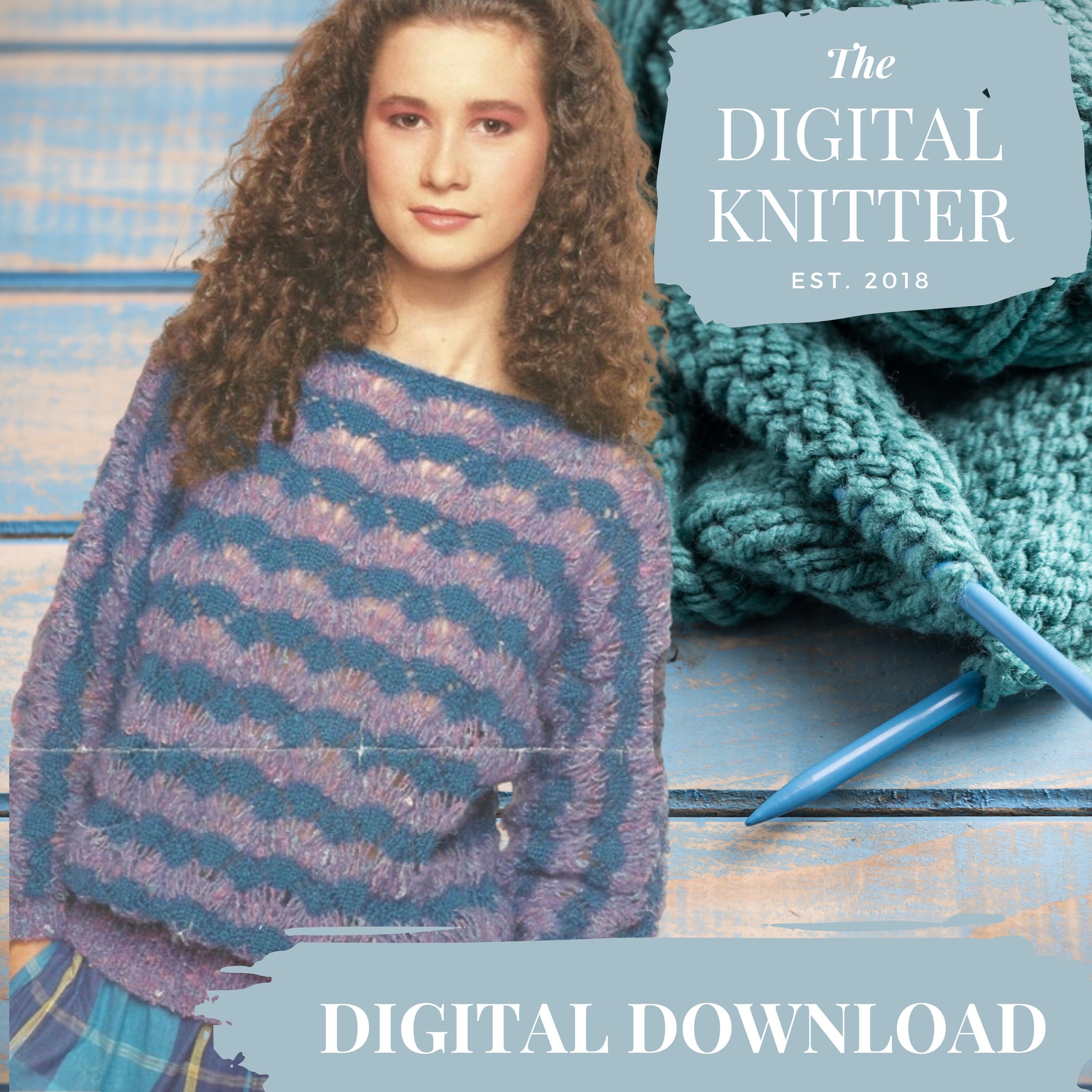 Vintage Wendy Knitting Pattern, 2916 Donna & Dolce Vita PDF Download ...