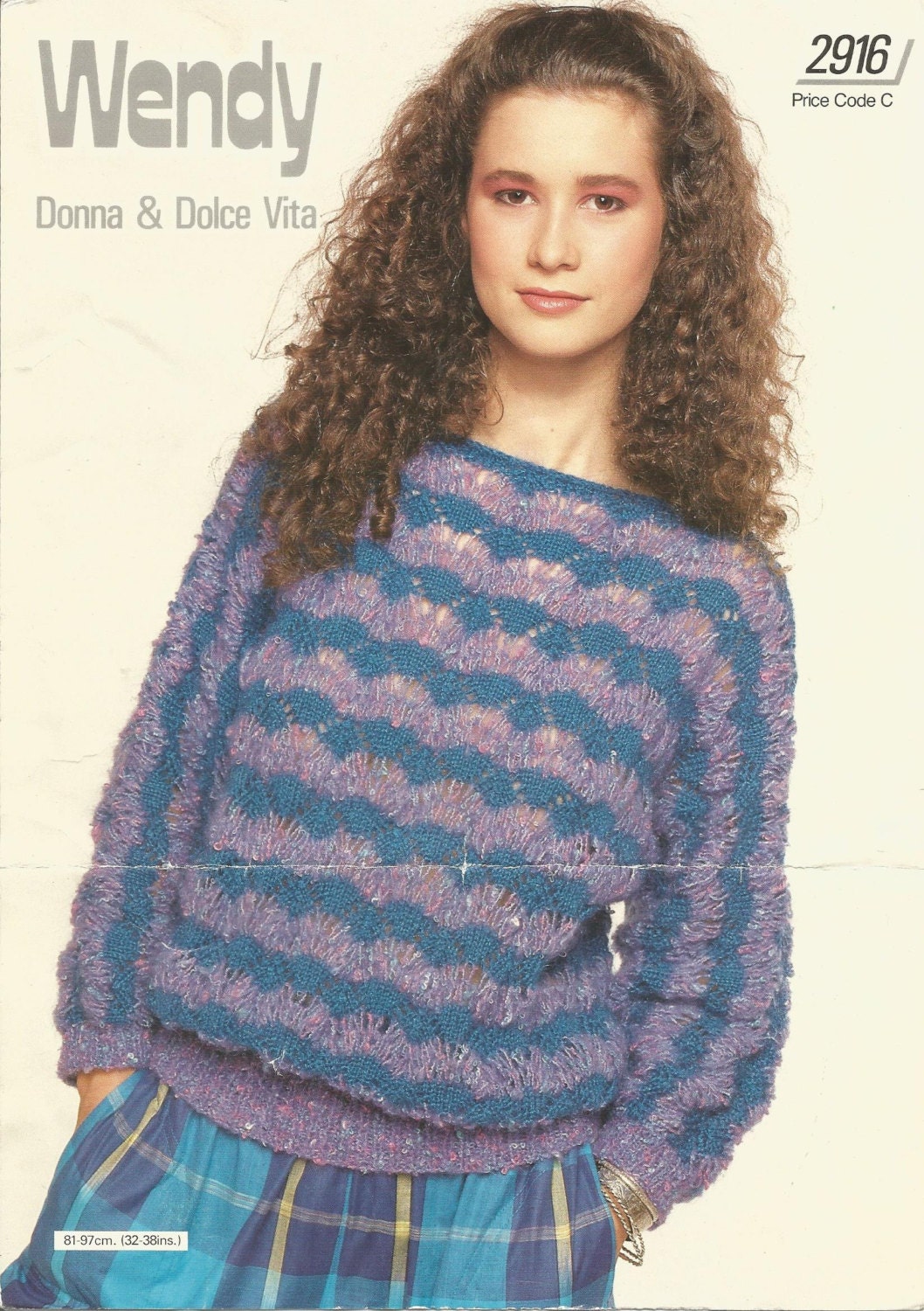 Vintage Wendy Knitting Pattern, 2916 Donna & Dolce Vita PDF Download - Etsy